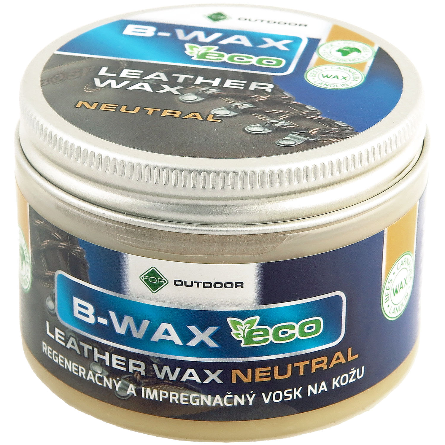Impregnačný vosk na kožu B-WAX 125ml bezfarebný